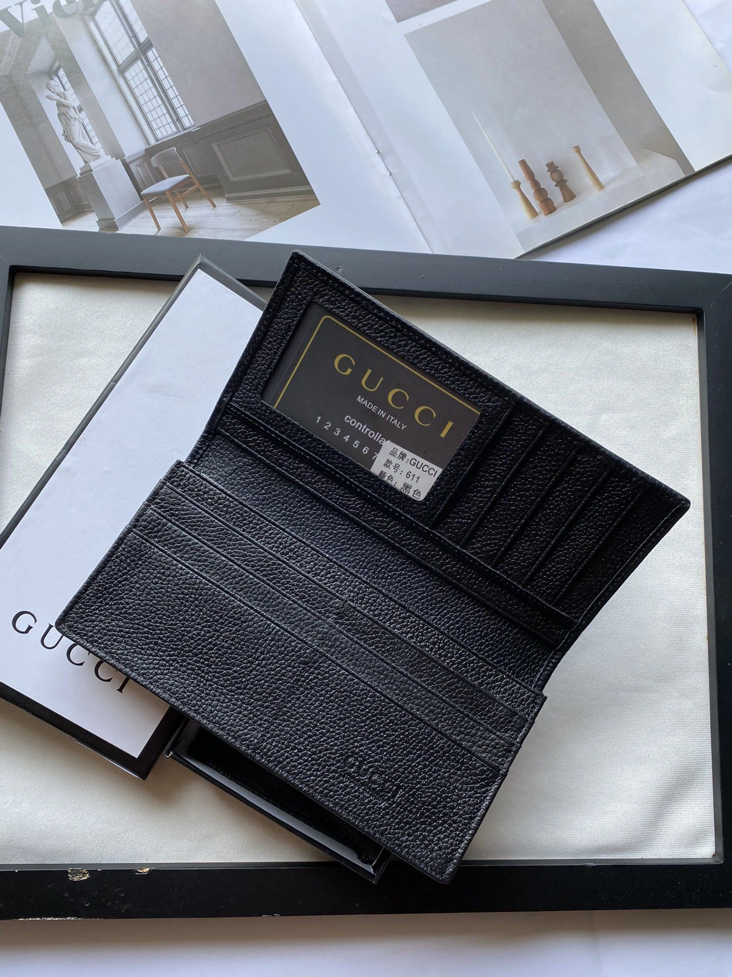 Indistinguishable Gucci Wallets Purse