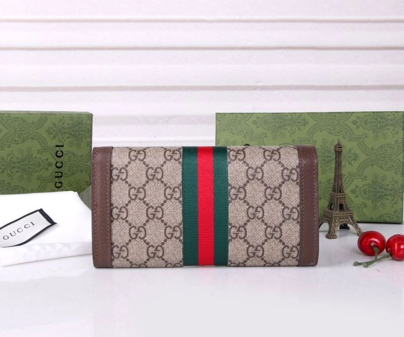 Brand-authenticated Gucci Wallets Purse