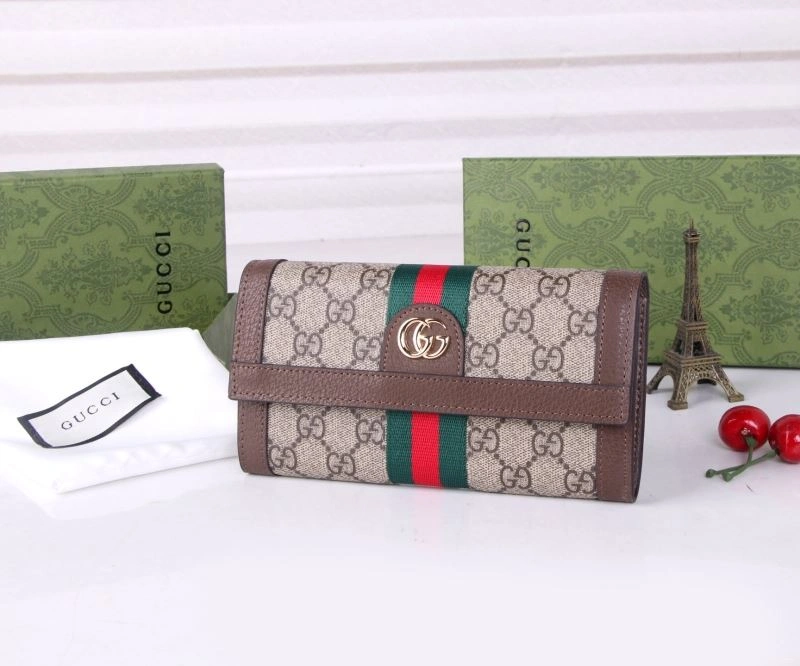 Brand-authenticated Gucci Wallets Purse