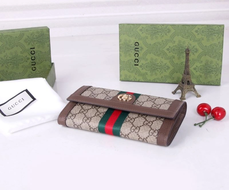 Brand-authenticated Gucci Wallets Purse