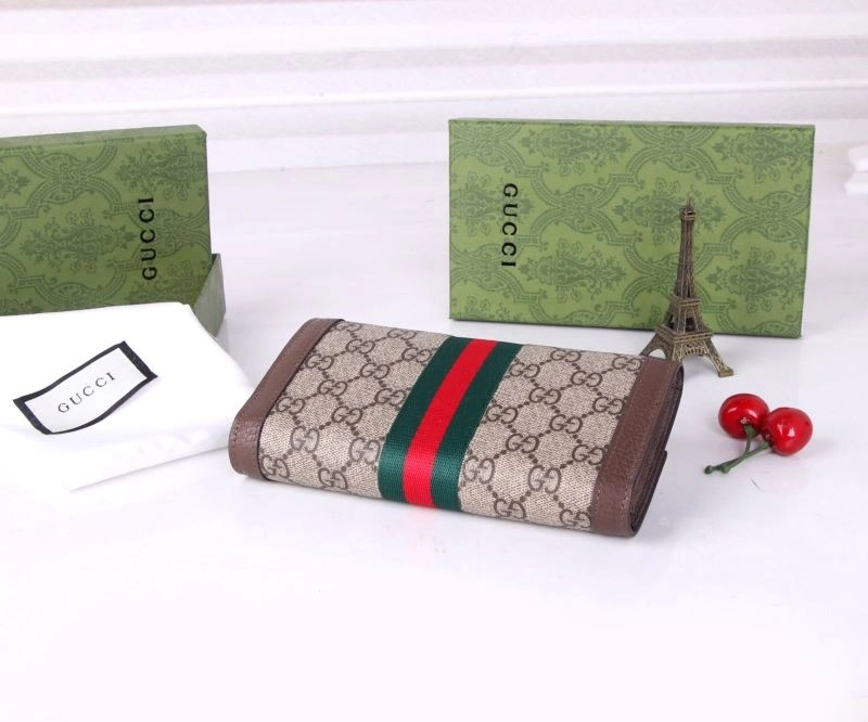 Brand-authenticated Gucci Wallets Purse