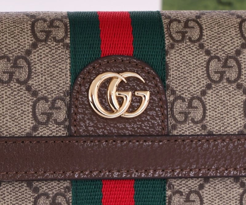 Brand-authenticated Gucci Wallets Purse