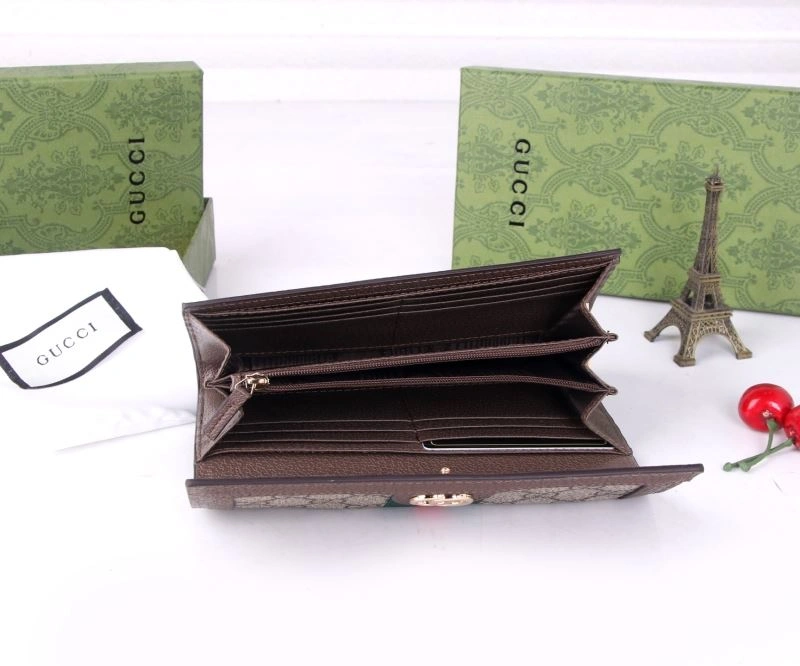 Brand-authenticated Gucci Wallets Purse