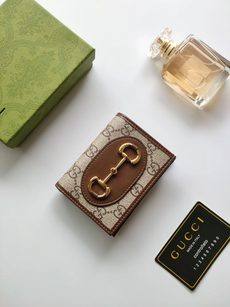 Brand-authenticated Gucci Wallets Purse