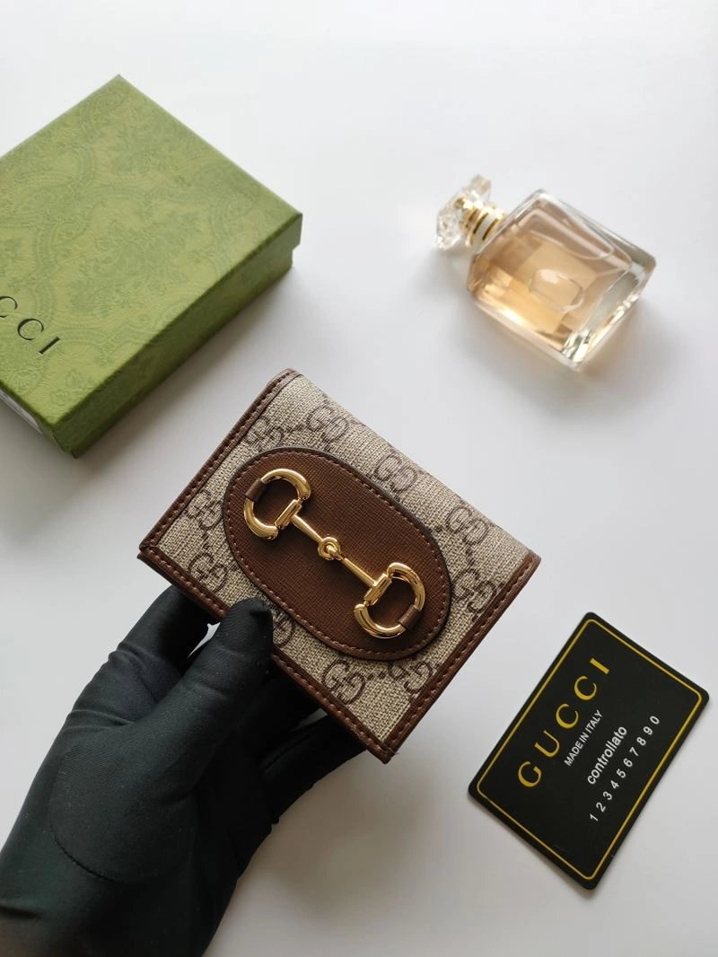 Brand-authenticated Gucci Wallets Purse