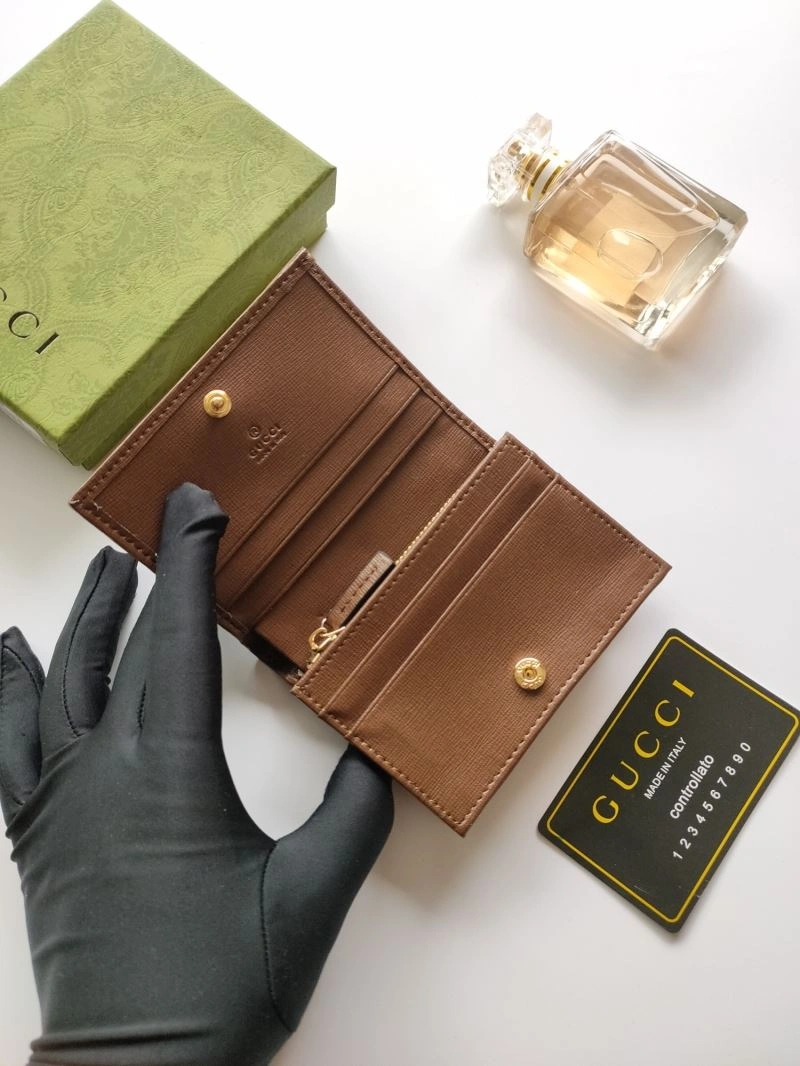 Brand-authenticated Gucci Wallets Purse
