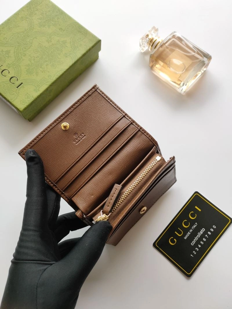 Brand-authenticated Gucci Wallets Purse