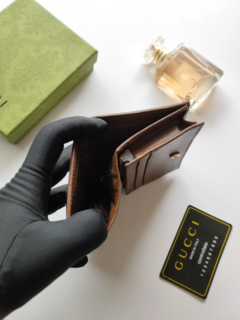 Brand-authenticated Gucci Wallets Purse
