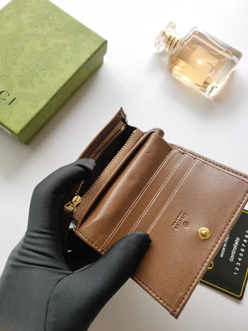Brand-authenticated Gucci Wallets Purse