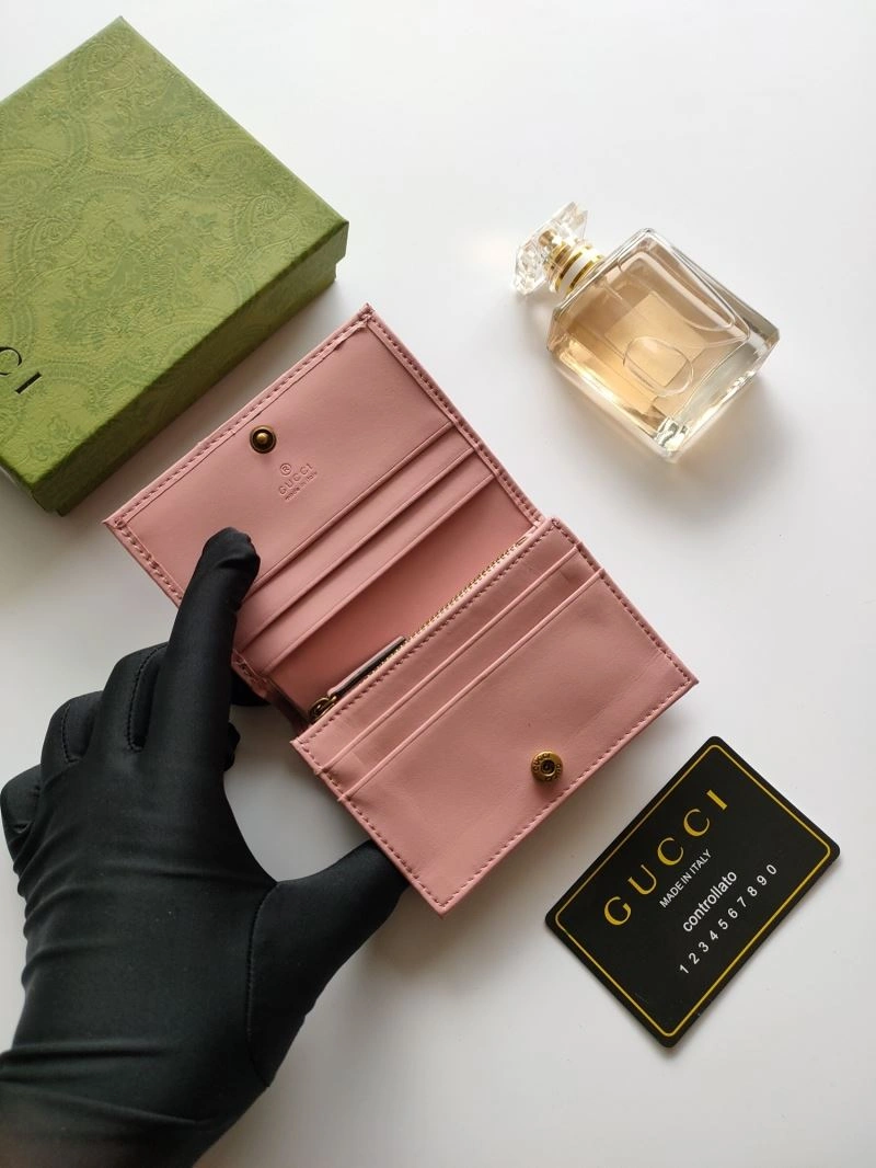 Brand-authenticated Gucci Wallets Purse