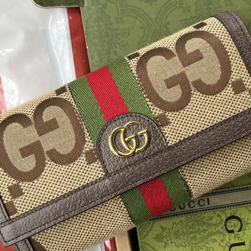 Brand-authenticated Gucci Wallets Purse