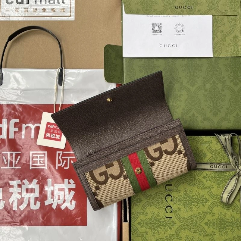 Brand-authenticated Gucci Wallets Purse