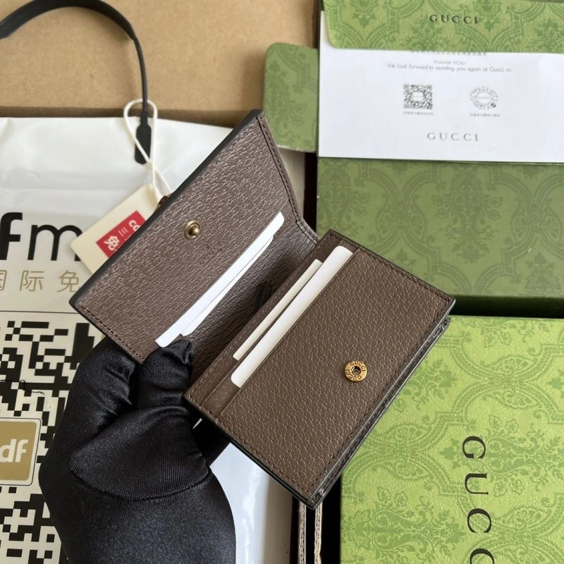 Brand-authenticated Gucci Wallets Purse