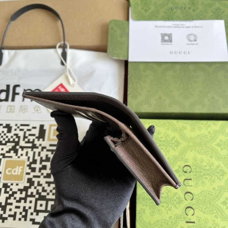 Brand-authenticated Gucci Wallets Purse