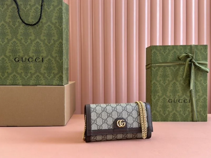 Brand-authenticated Gucci Wallets Purse
