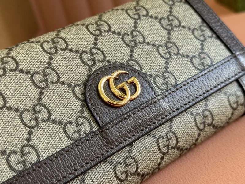 Brand-authenticated Gucci Wallets Purse