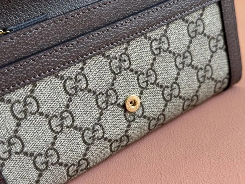 Brand-authenticated Gucci Wallets Purse