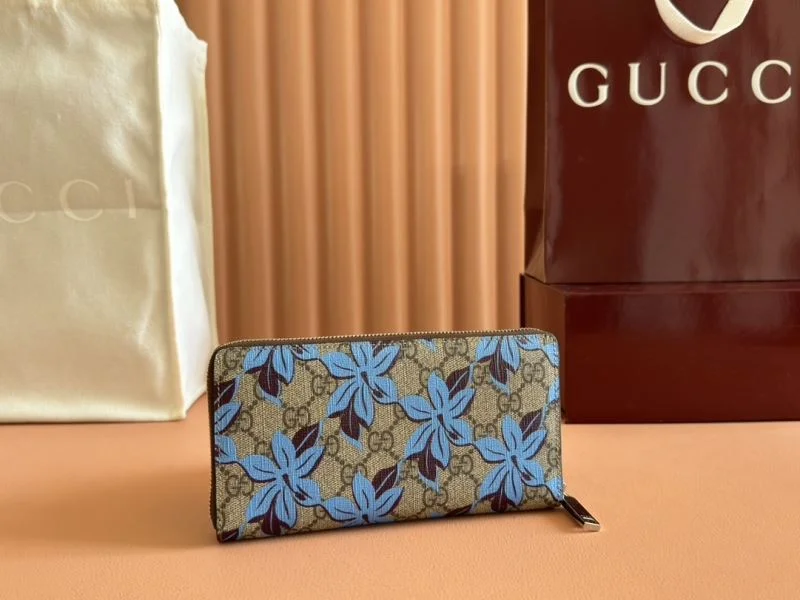 Brand-authenticated Gucci Wallets Purse
