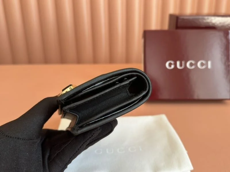 Brand-authenticated Gucci Wallets Purse