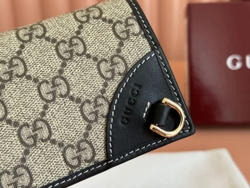 Brand-authenticated Gucci Wallets Purse