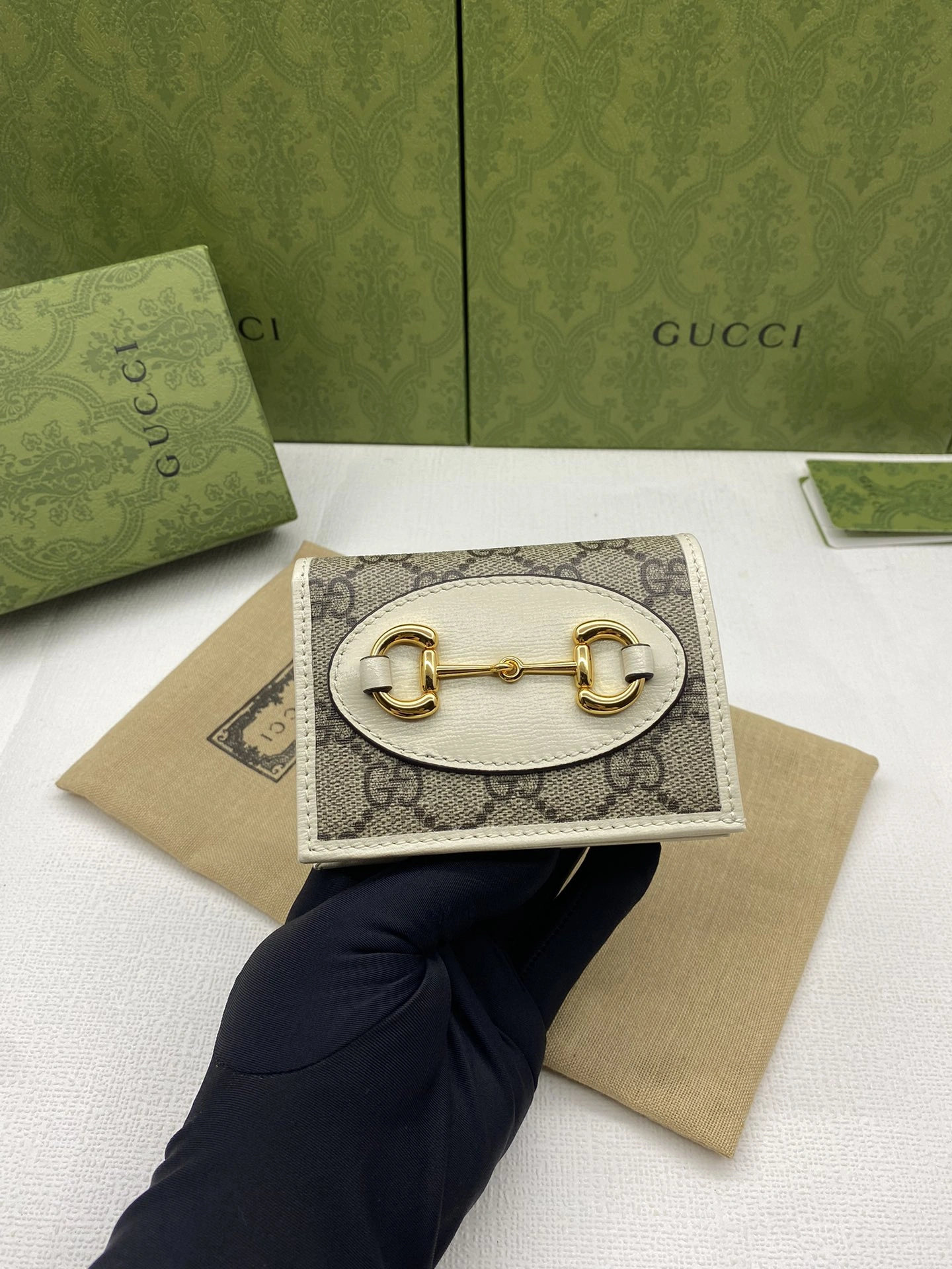 Brand-authenticated Gucci Wallets Purse