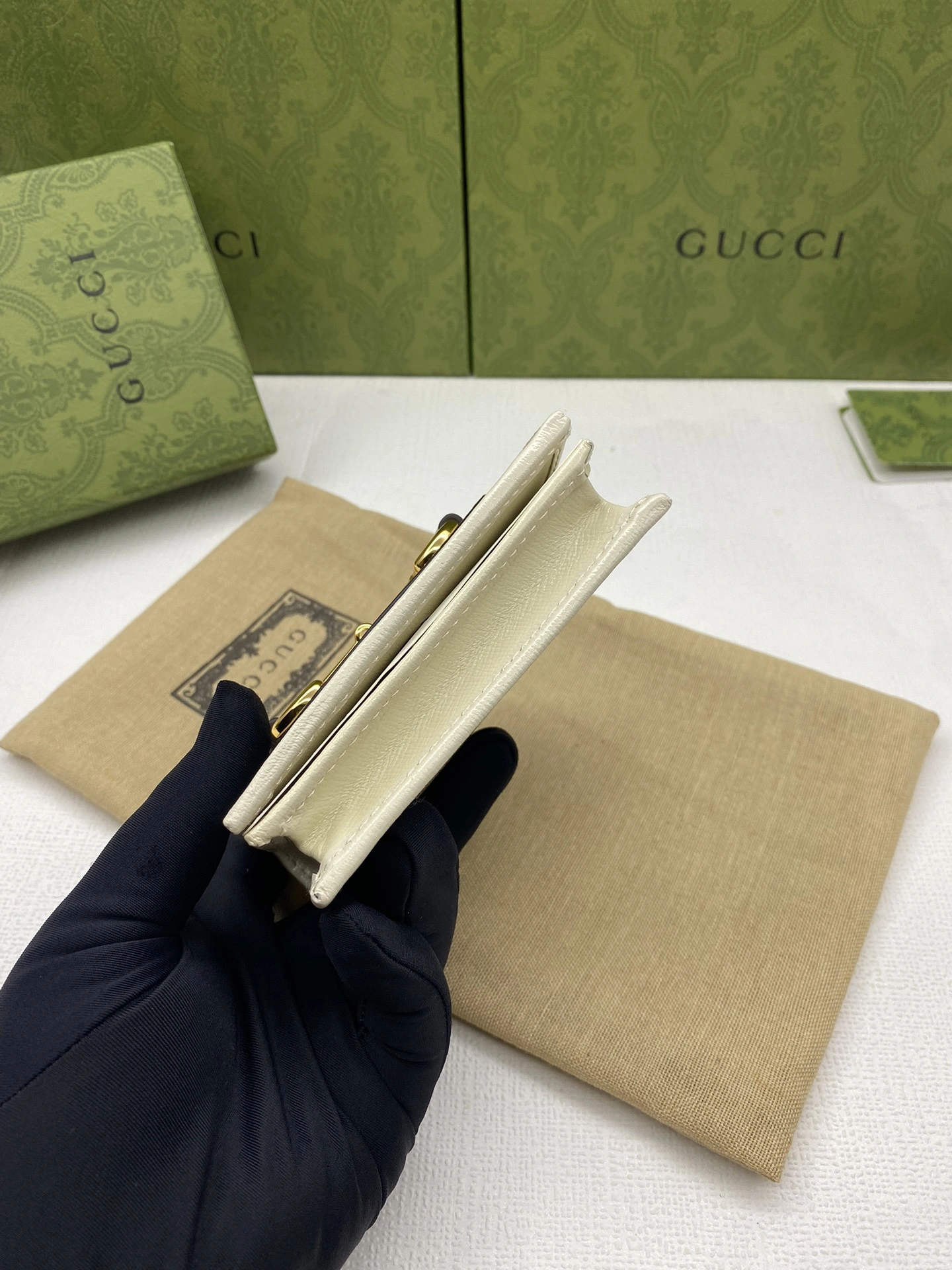 Brand-authenticated Gucci Wallets Purse