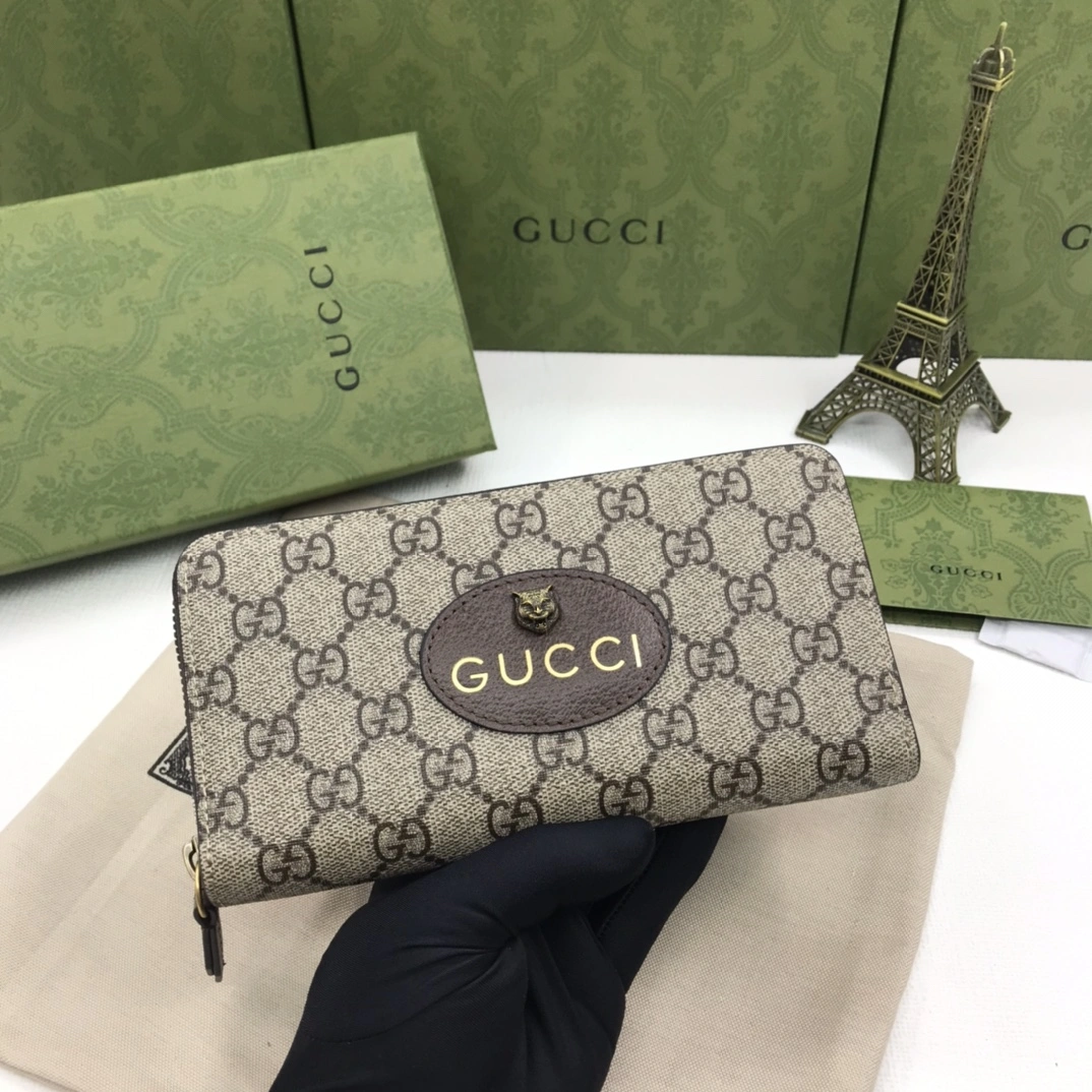 Brand-authenticated Gucci Wallets Purse