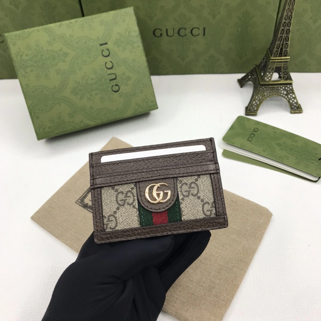 Brand-authenticated Gucci Wallets Purse
