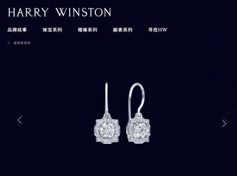 Discounted Harry Winston Earrings