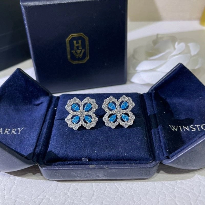Brand-authenticated Harry Winston Earrings