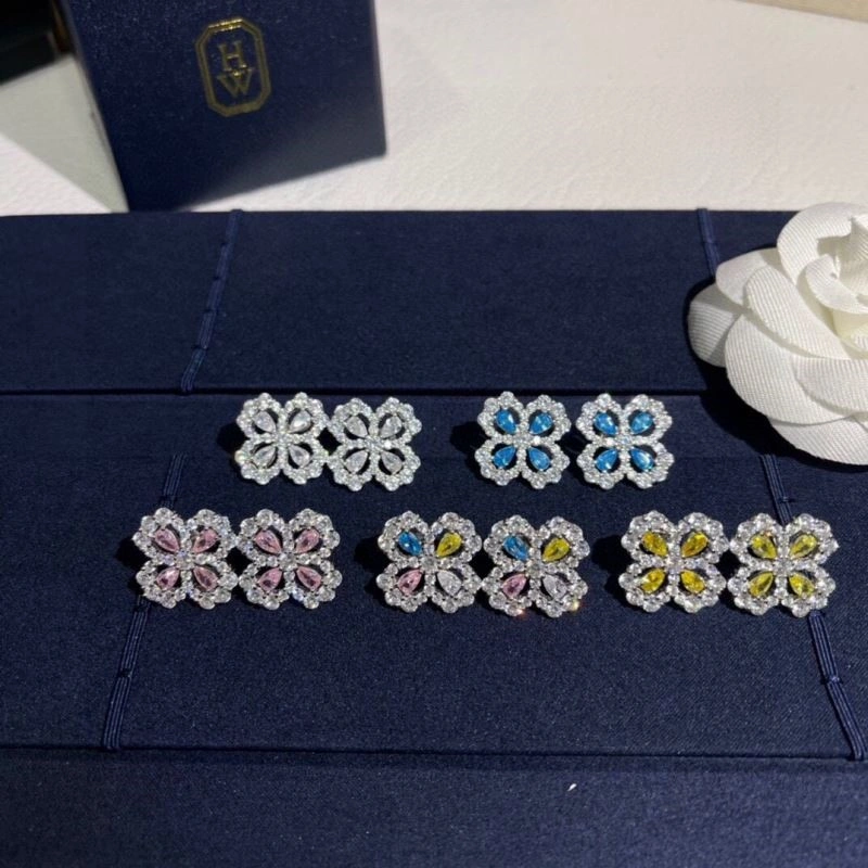 Brand-authenticated Harry Winston Earrings