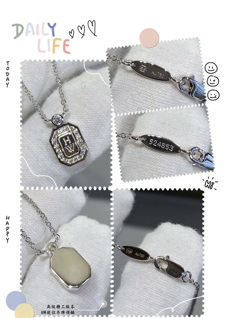 Brand-authenticated Harry Winston Necklaces