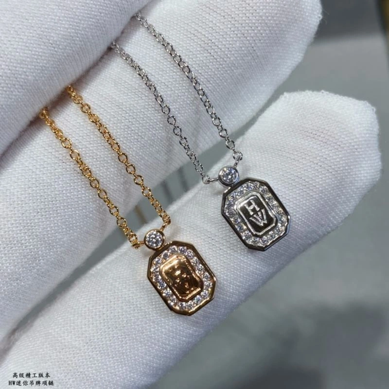Brand-authenticated Harry Winston Necklaces
