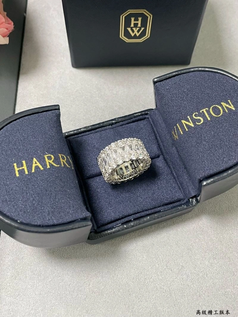 Brand-authenticated Harry Winston Rings