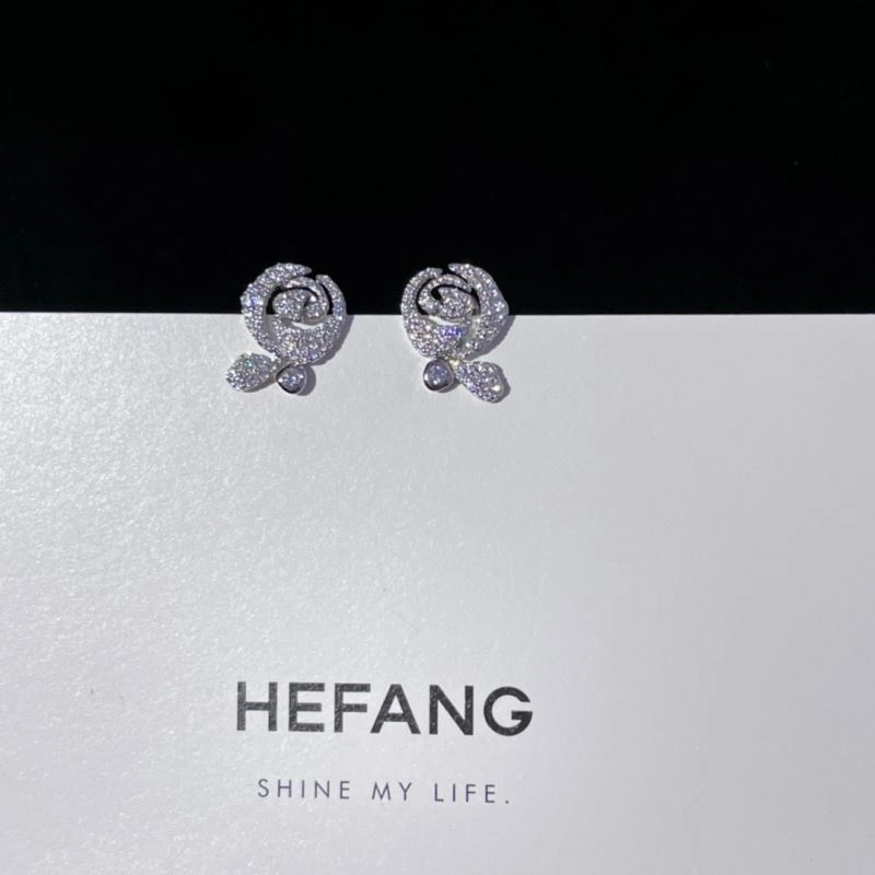 Brand-authenticated Hefang Earrings