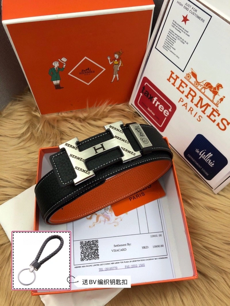 Real Hermes Belts