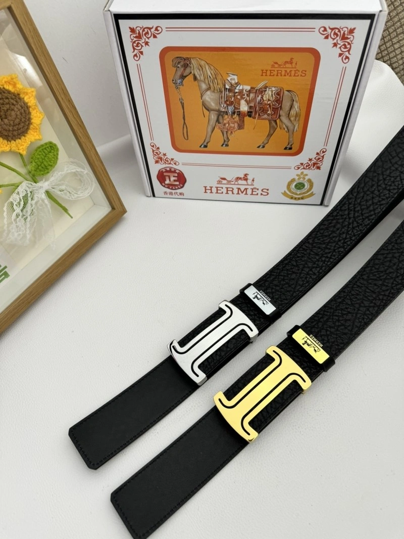 Brand-authenticated Hermes Belts