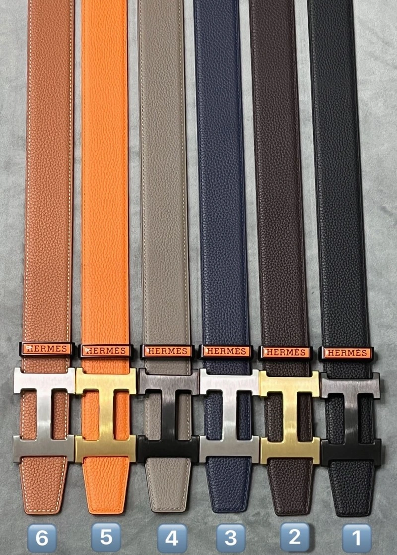 Brand-authenticated Hermes Belts