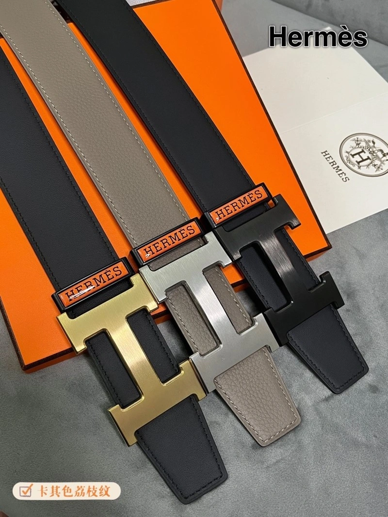 Brand-authenticated Hermes Belts