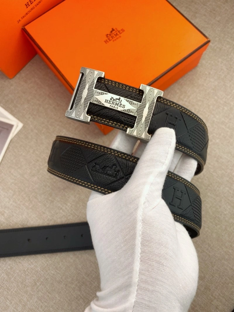 Brand-authenticated Hermes Belts