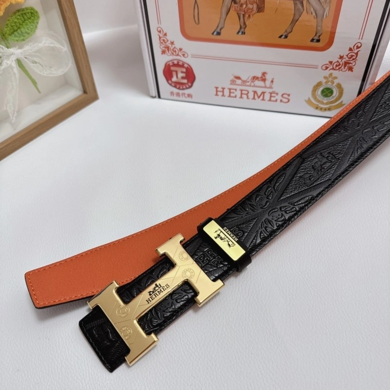 Real Hermes Belts