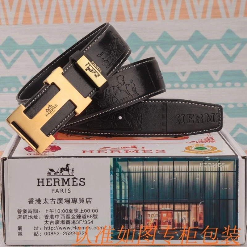 Brand-authenticated Hermes Belts