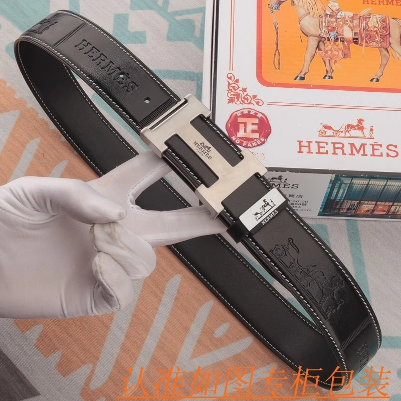 Brand-authenticated Hermes Belts