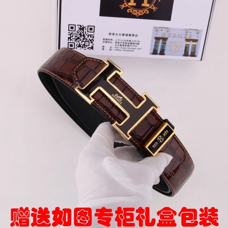 Brand-authenticated Hermes Belts