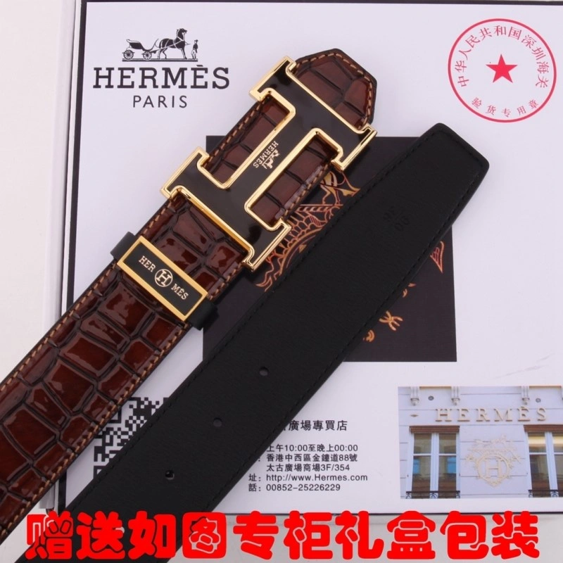 Brand-authenticated Hermes Belts