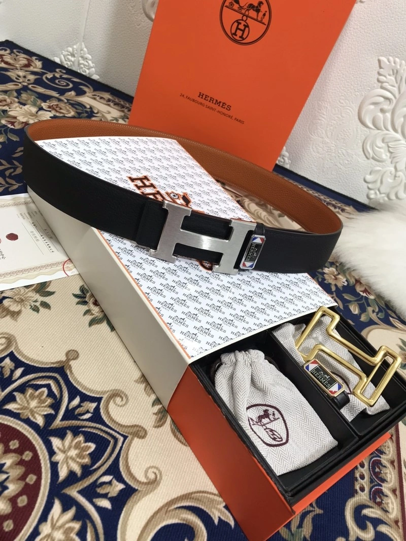 Real Hermes Belts