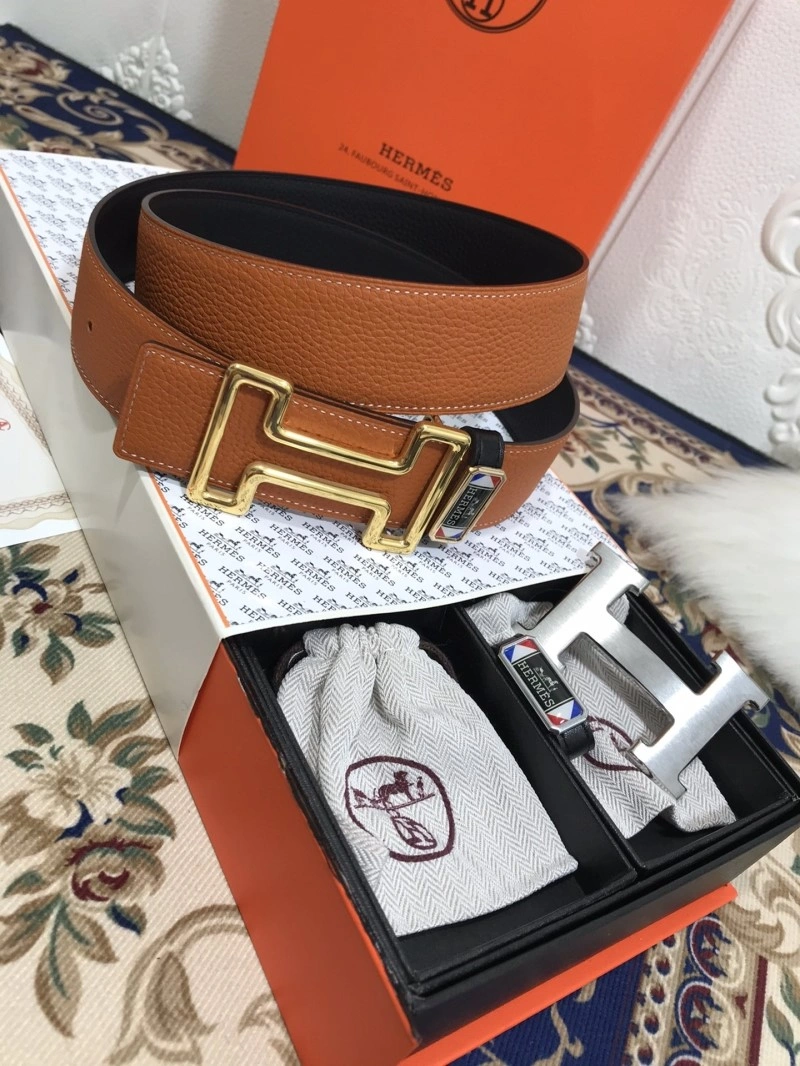 Real Hermes Belts