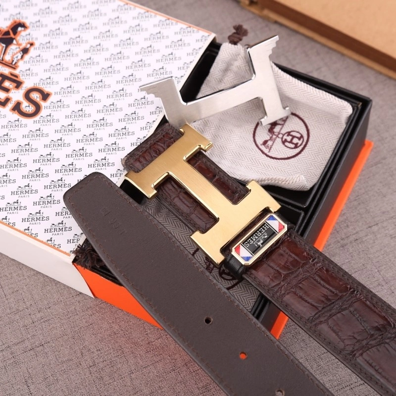 Real Hermes Belts
