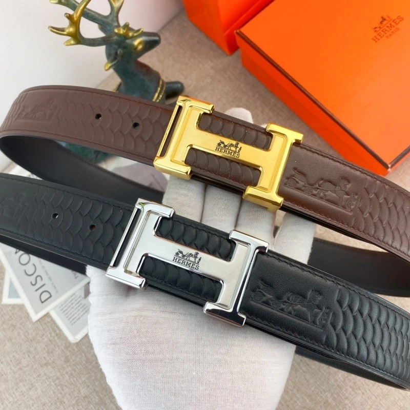 Brand-authenticated Hermes Belts