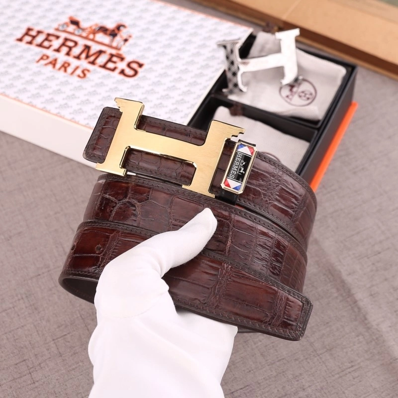 Brand-authenticated Hermes Belts